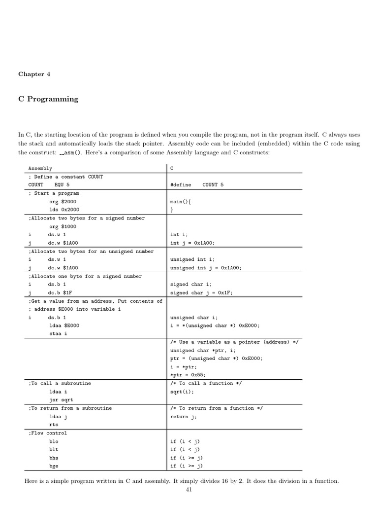 Ch 4 Cprog Download Free Pdf Pointer Computer Programming Integer Computer Science 