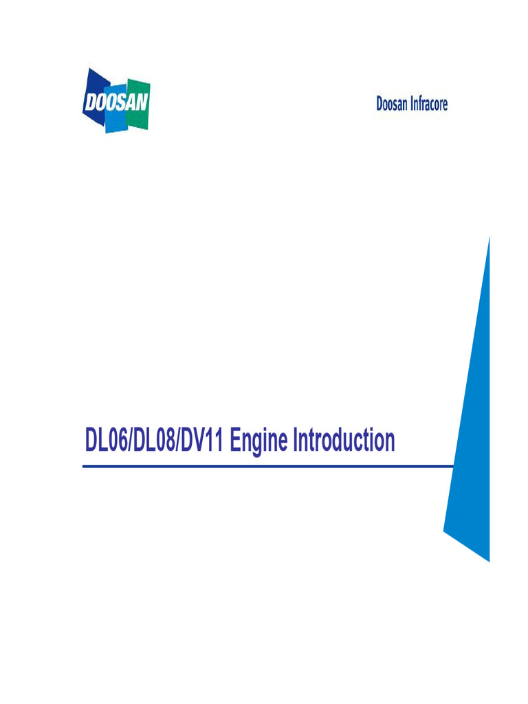 01 TRAINING DL06 - DV11 Engine Introduction | PDF | Fuel Injection ...