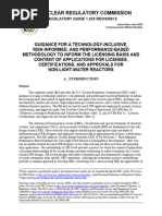 NRC Regulatory Guide Overview | PDF | Nuclear Regulatory Commission ...