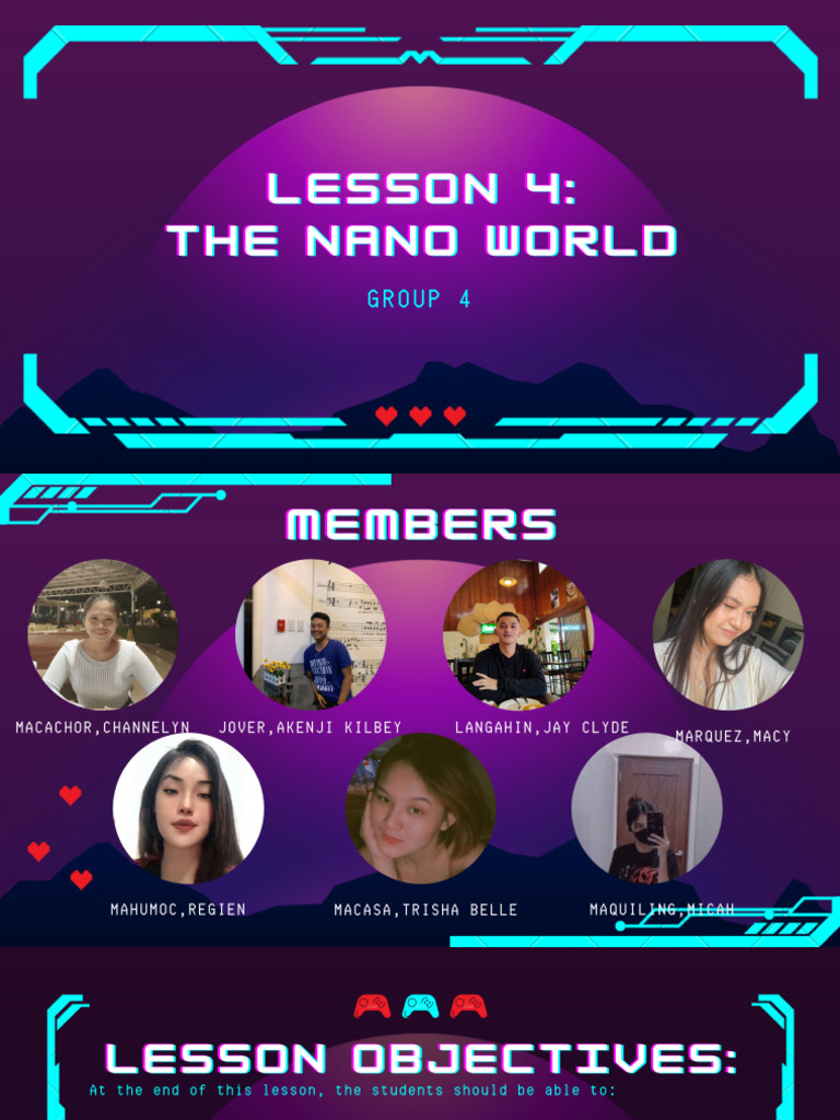 Lesson 4the Nano World | PDF