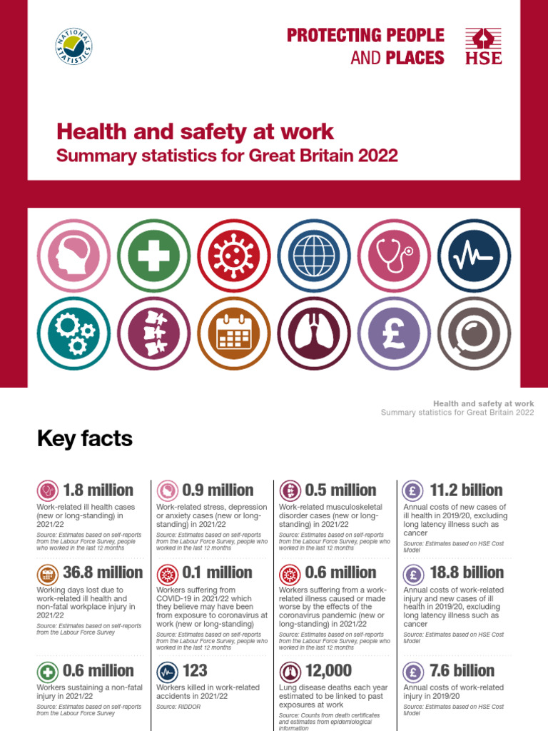 HSE Statistics | PDF | Occupational Safety And Health | Occupational Stress
