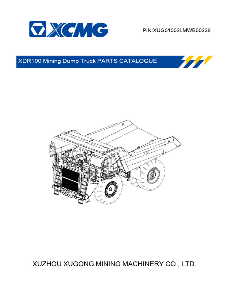 XDR100零件图册00238 EN | PDF | Truck | Axle
