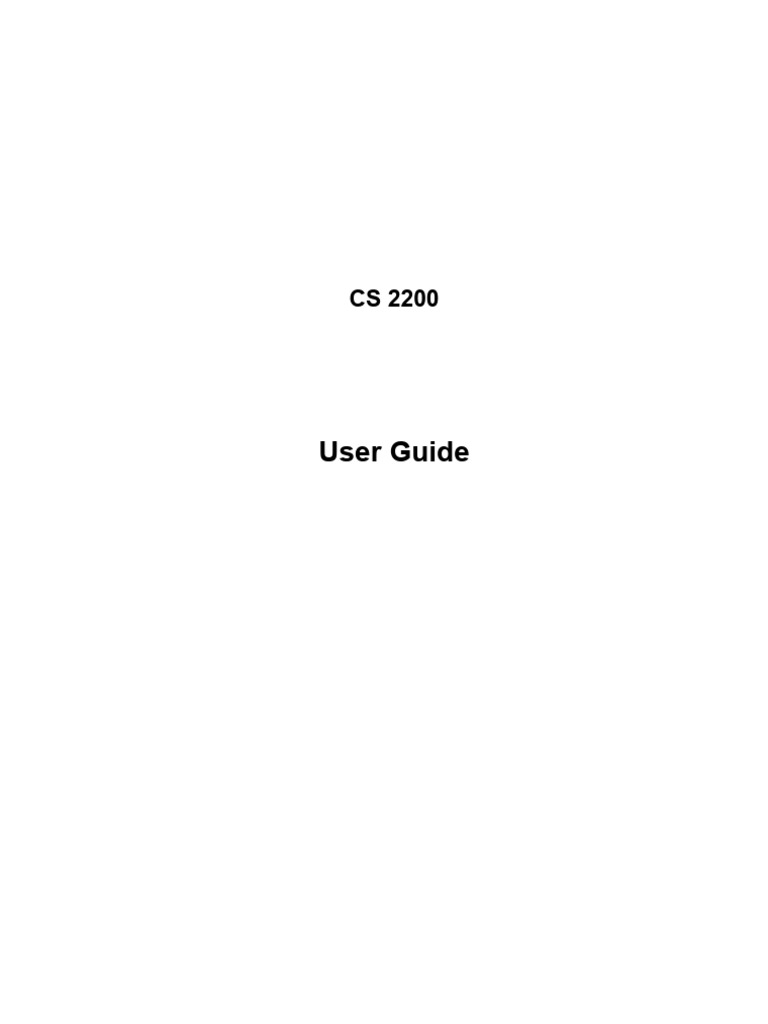 Carestream 2200 Installation Manual | PDF | Radiography | X Ray
