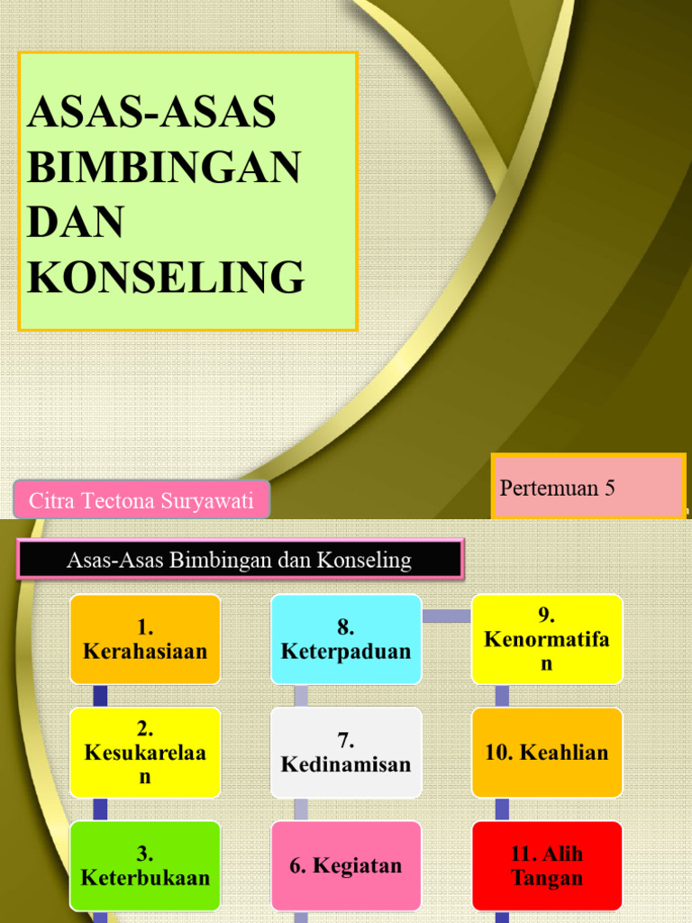 5 Asas-Asas BK | PDF