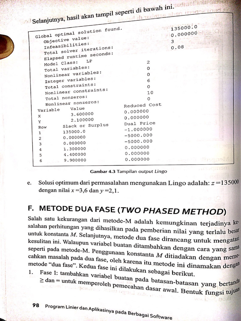 Metode Dua Fase | PDF