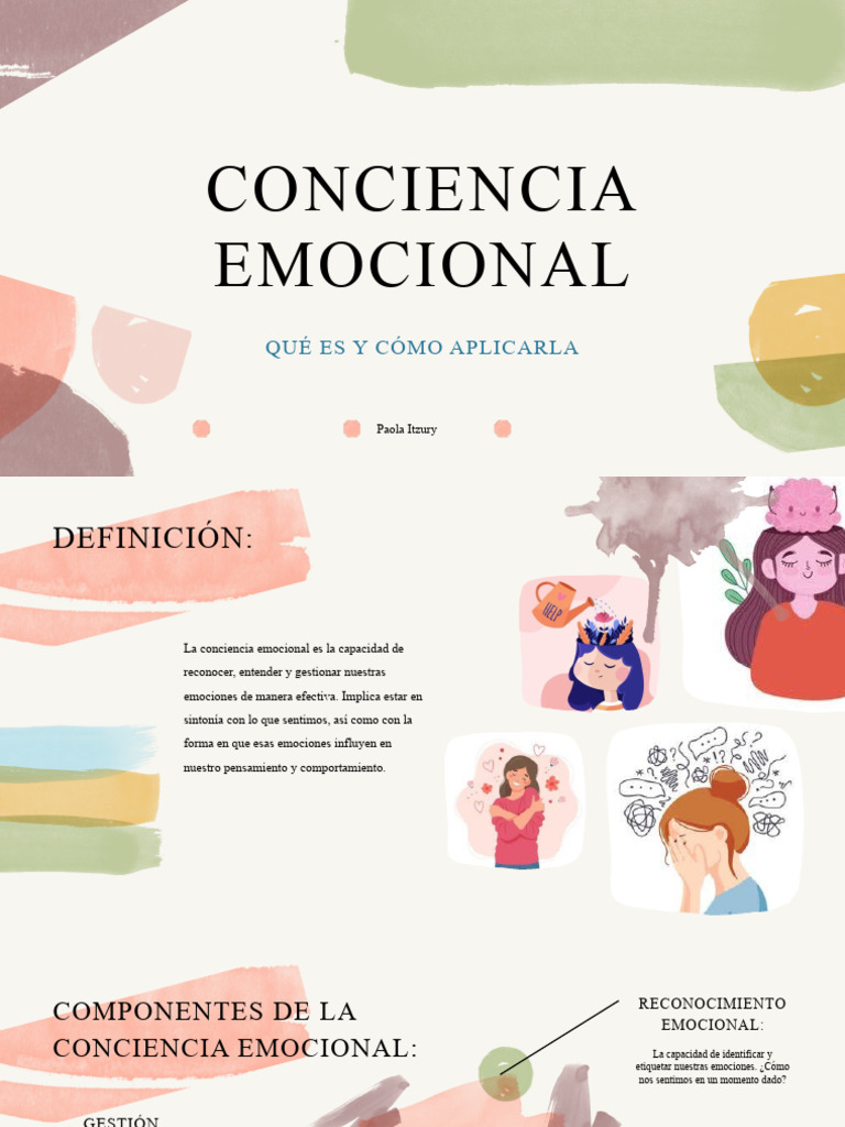 Conciencia Emocional Descargar Gratis Pdf Las Emociones Empatía