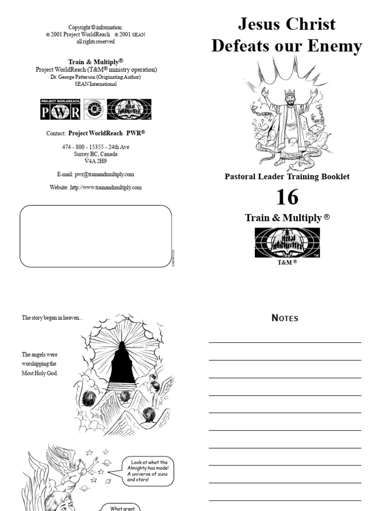 016 - Jesus Christ Defeats Our Enemy | PDF | Satan | Adam