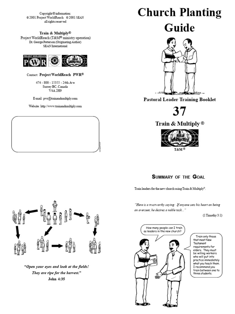 037 - C. Planting Guide | PDF | Prayer | Church Planting