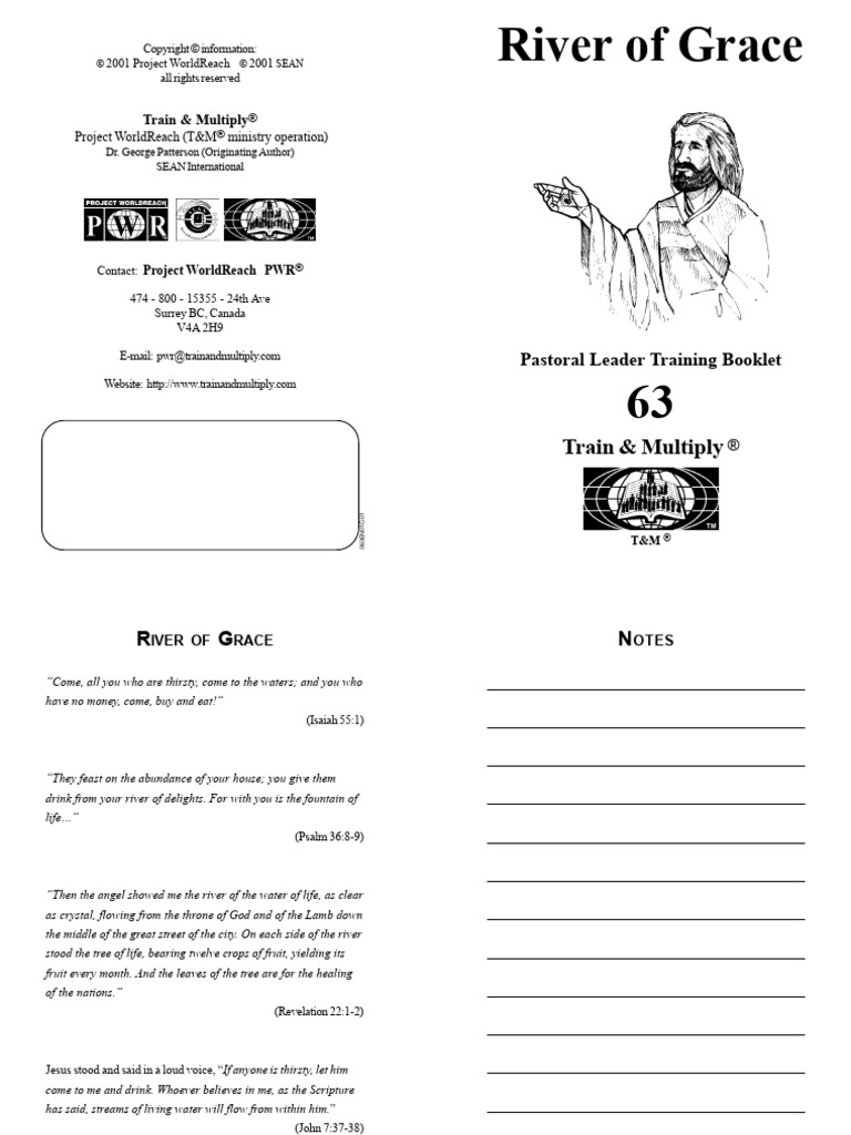 063 - River of Grace | PDF | Grace In Christianity | Jesus