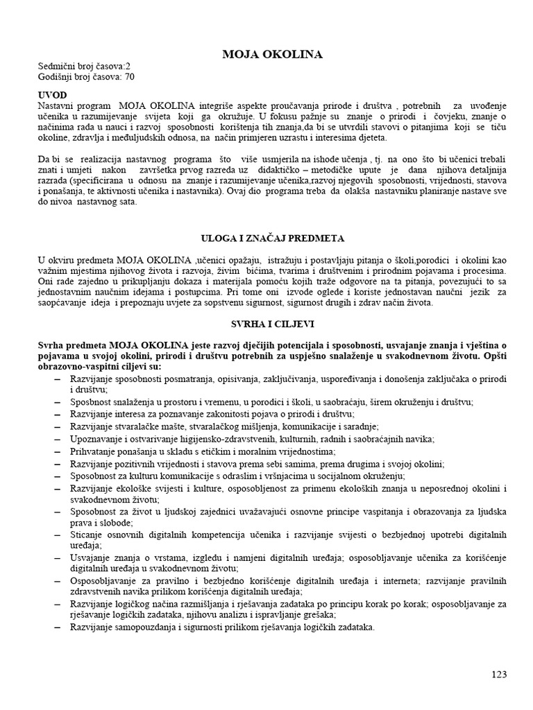 1-3 MOJA OKOLINA - INTEGRACIJA INFORMATIKE-gotovo | PDF