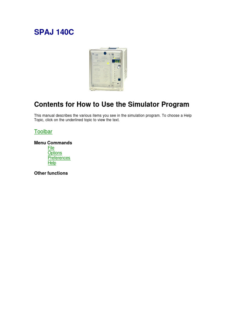 Simu 140 C | PDF | Button (Computing) | Menu (Computing)