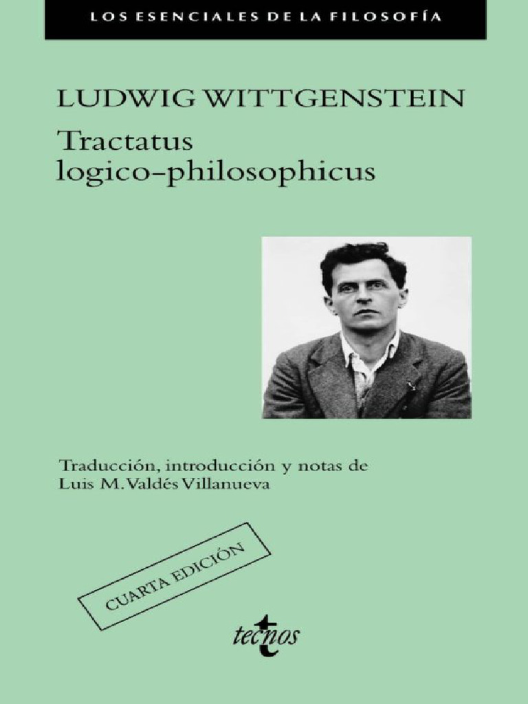 Wittgenstein - Tractatus (Tecnos) | PDF | Ludwig Wittgenstein ...