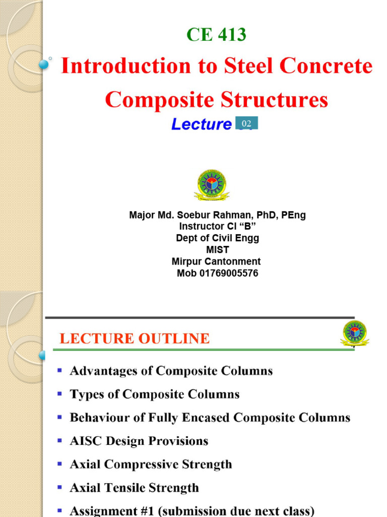 CE 413 Lec 2 | PDF | Structural Engineering | Real Estate