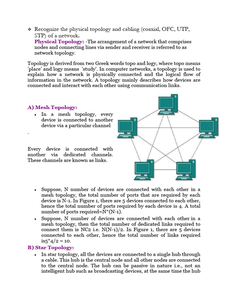 Data Communication | PDF | Network Topology | Transmission Medium