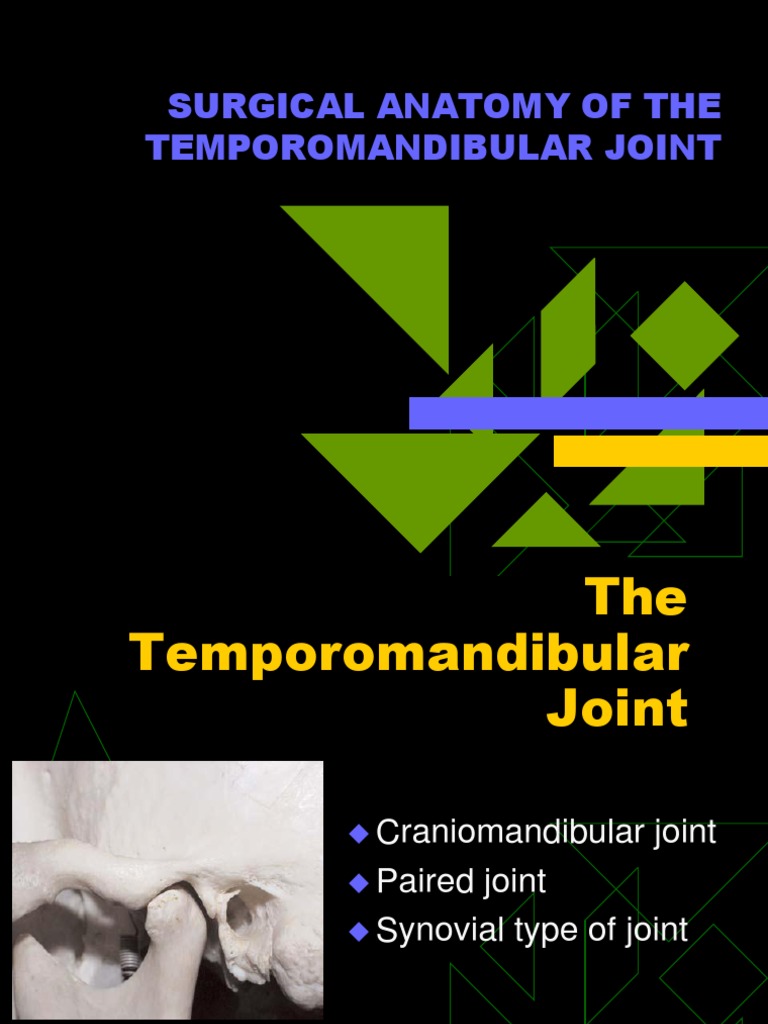 Temporomandibular Joint | PDF | Musculoskeletal System | Human Anatomy