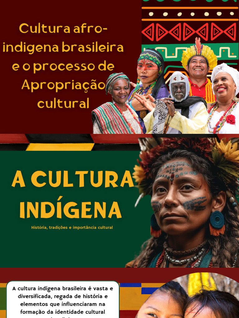 Cultura Indígena e Afro-Brasileira | PDF | Povos indígenas | Brasileiros