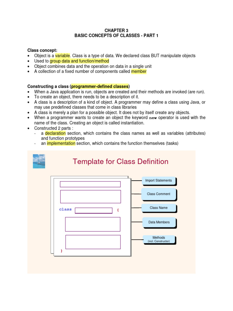Chapter 3 Pdf Pdf Programming Constructor Object Oriented Programming