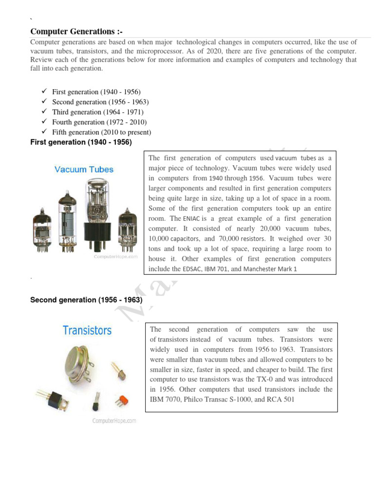 Computer Fundamentals | PDF | Microsoft Windows | Computer Data Storage