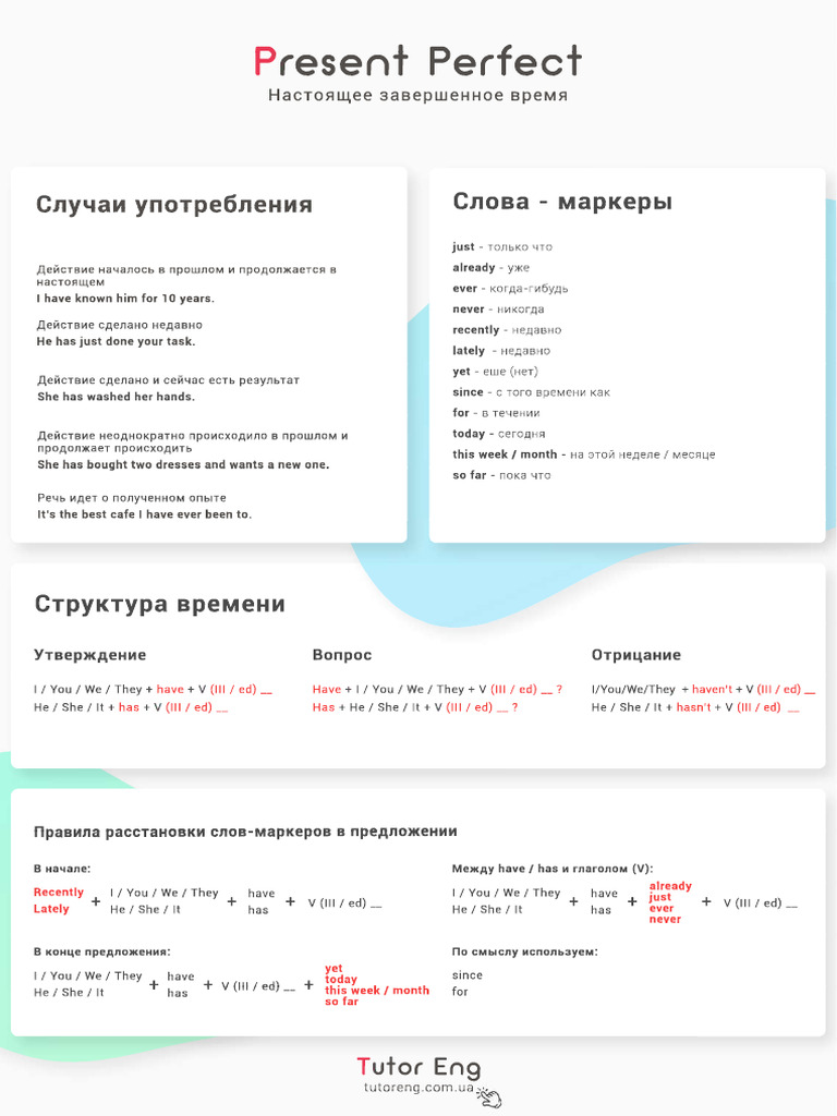 Present Perfect | PDF