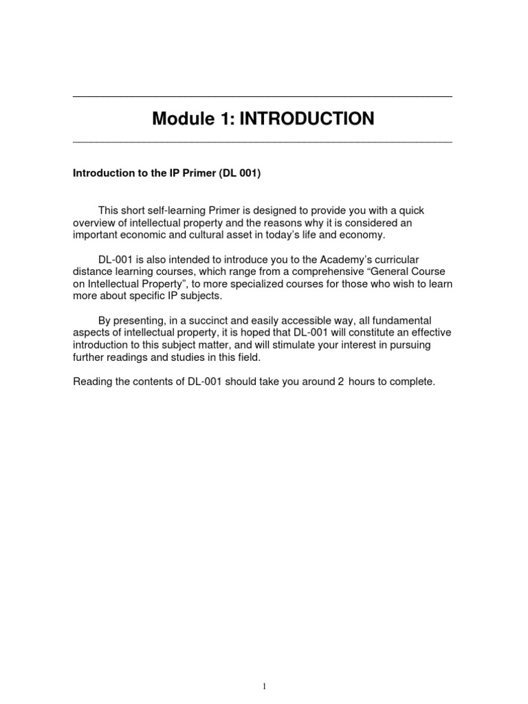 IPR Intro PDF