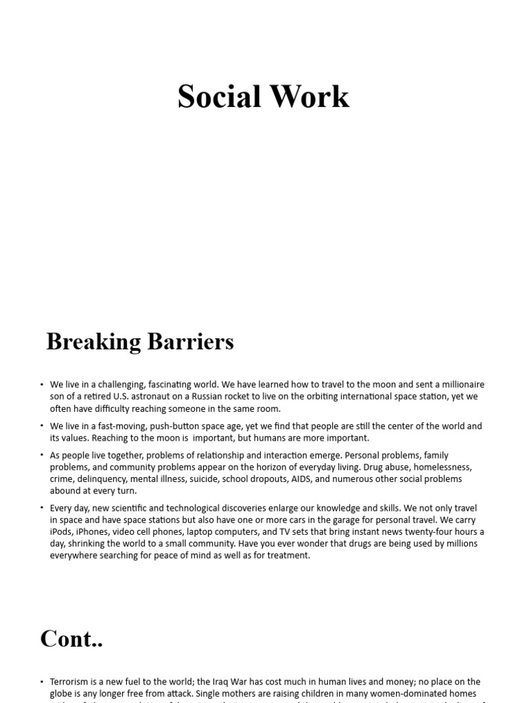 Lec#01 | PDF | Social Work