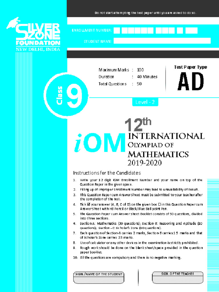 Iom 2019-2020 | PDF | Vertex (Graph Theory) | Mathematical Concepts
