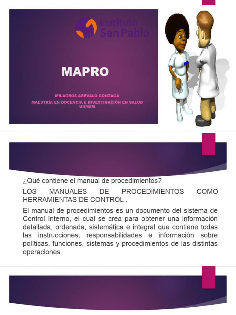 MAPRO | PDF