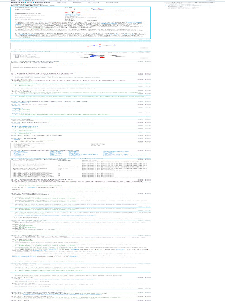 Caffeine C8H10N4O2 - PubChem | PDF | Caffeine | Spectroscopy