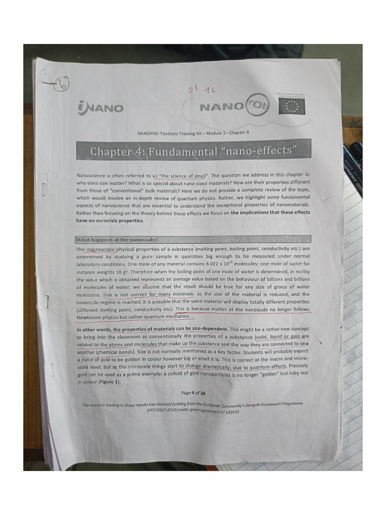 Fundamental Nano-Effects | PDF