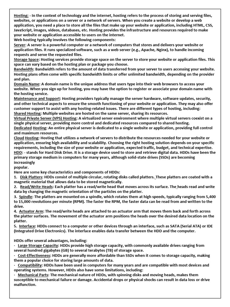 Notes | PDF | Hard Disk Drive | Active Directory