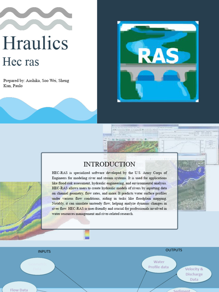 Hec Ras Presentation | PDF | Fluid Dynamics | Civil Engineering