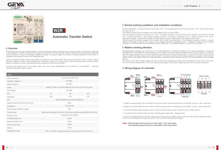 W2R Catalog | PDF | Switch | Power Supply