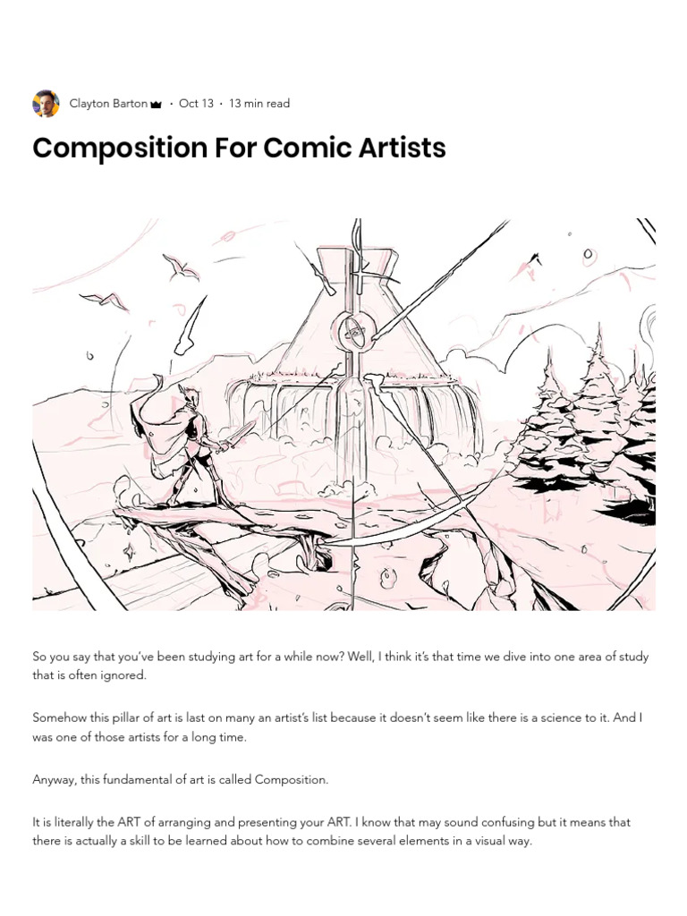 Mastering Composition for Comic Art | PDF | Composition (Visual Arts)