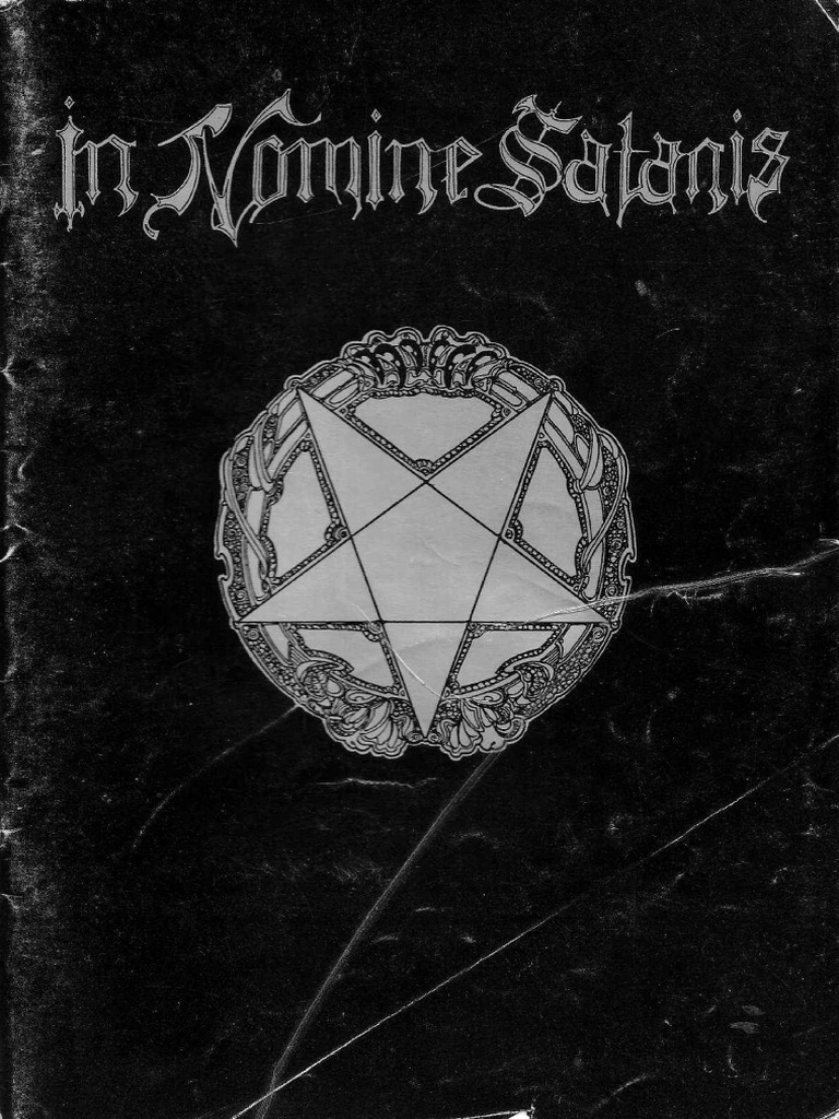 In Nomine Satanis French RPG 1989 | PDF