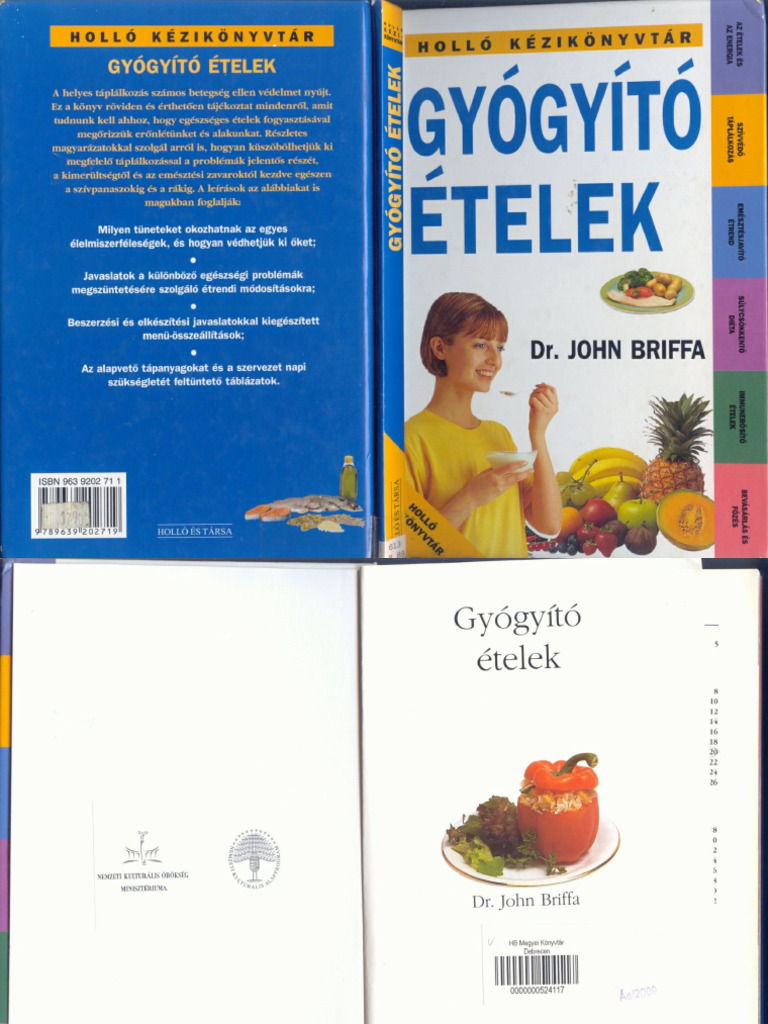 Dr. John Briffa - Gyógyító Ételek | PDF