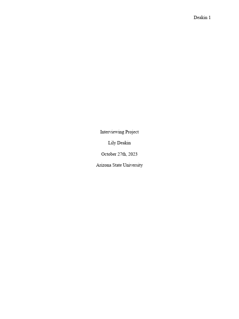 Interview Final Document 1 | PDF | Leadership | Decision Making