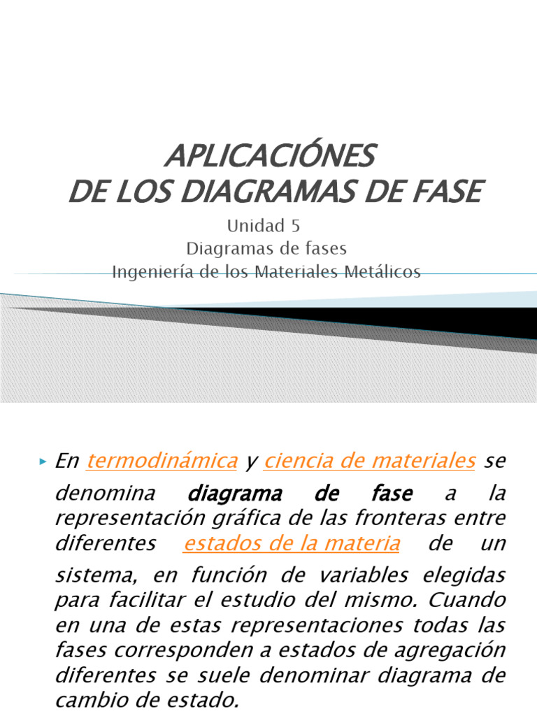5.1 Diagrama de Fase | PDF