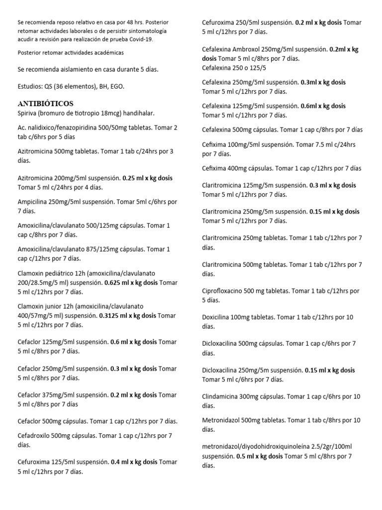 Medicamentos GMS | PDF | Drogas | Farmacología