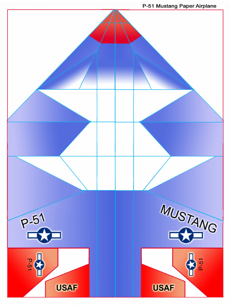 Template - 4 6 P 51 - Mustang | PDF