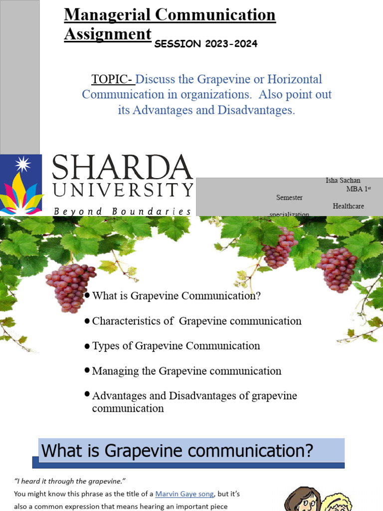 Grapewine 3 | PDF | Communication | Information