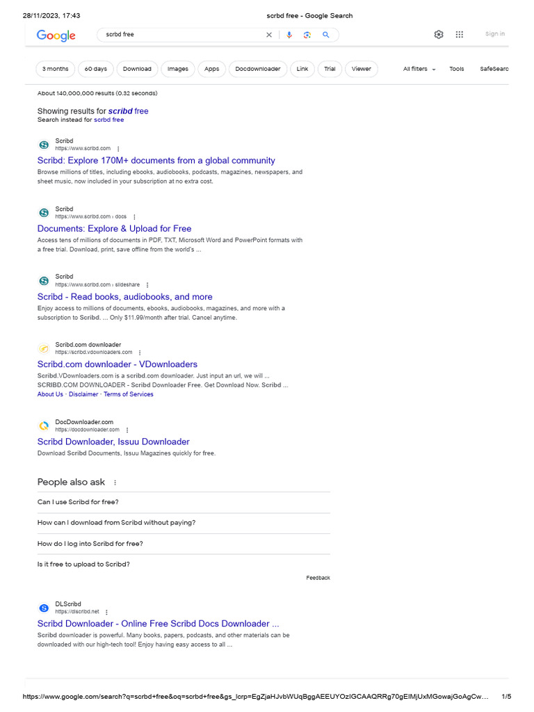 SCRBD Free 3 - Google Search | Download Free PDF | Scribd | Google Play