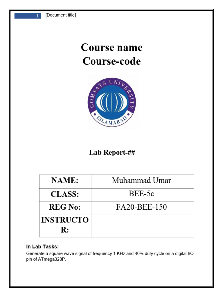 Fa20-Bee-150 MP Lab Report - 05 | PDF