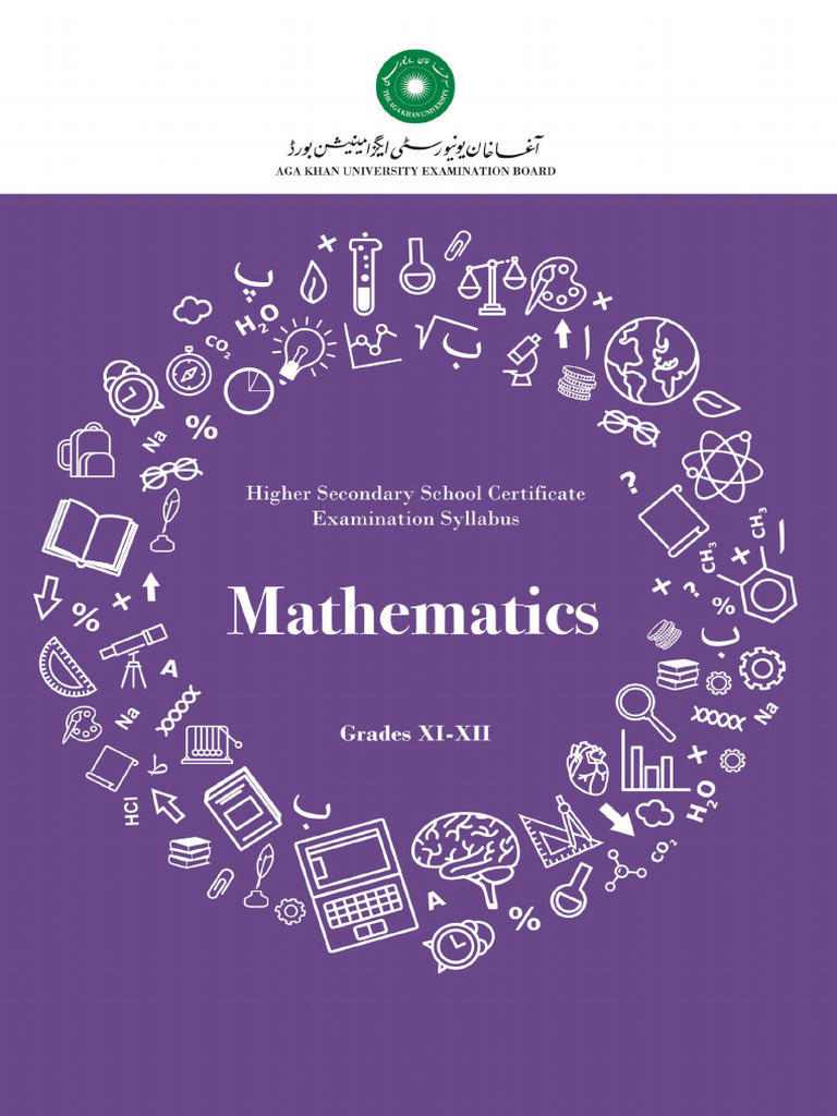 Mathematics XI-XII Syllabus Guide | PDF | Matrix (Mathematics) | Determinant
