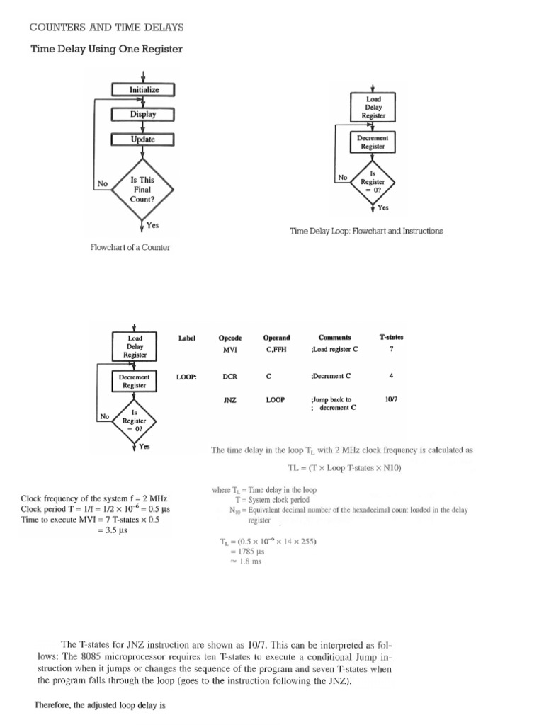 Examples Delay N Counters | PDF