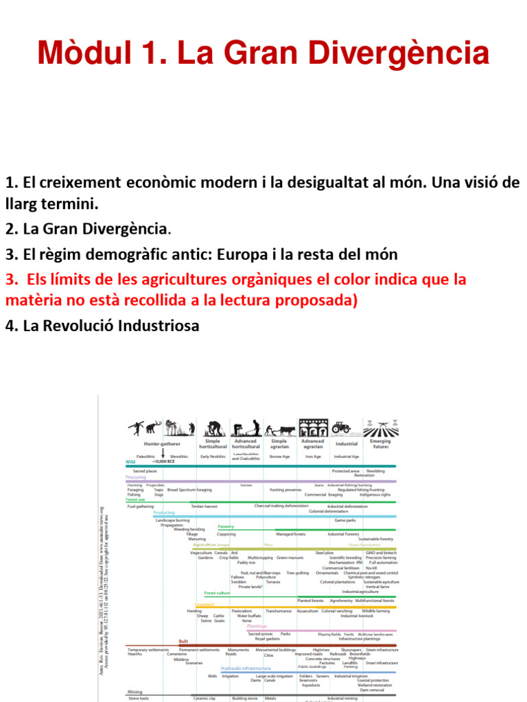 Tema 1 Gran Divergencia 2023 - 2 | PDF