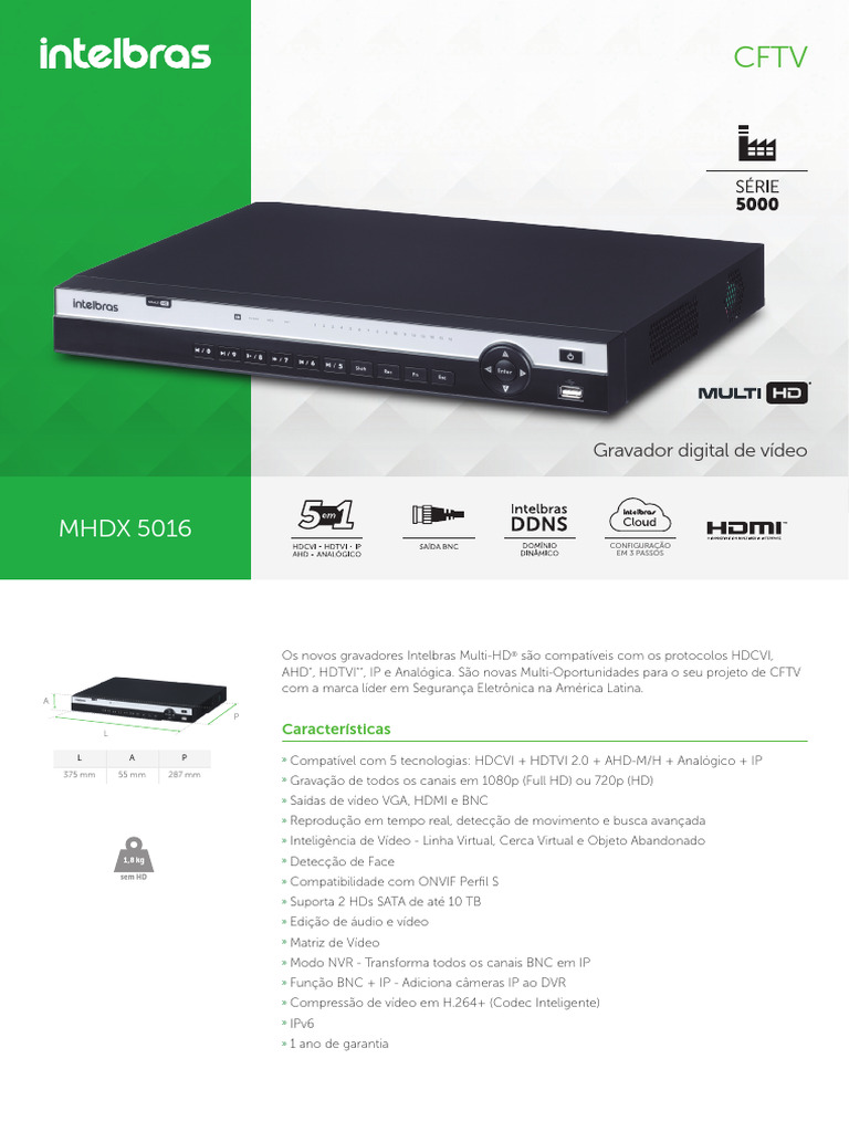 Datasheet Ficha Tecnica - MHDX 5016 | PDF | USB | HDMI