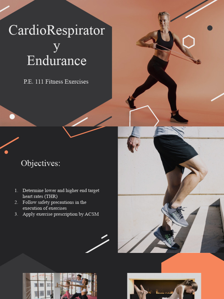 CardioRespiratory Training Guidelines by ACSM | PDF | Physical Fitness ...