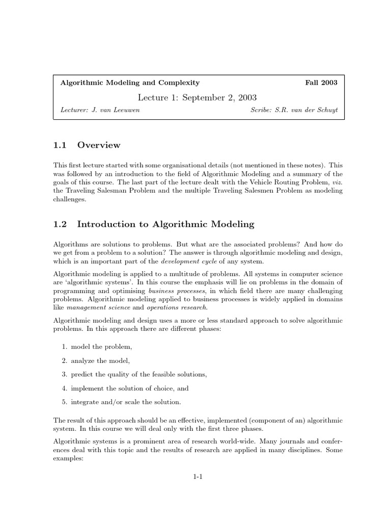 Approx Lecture03-1 TSP | PDF | Mathematical Optimization | Applied ...