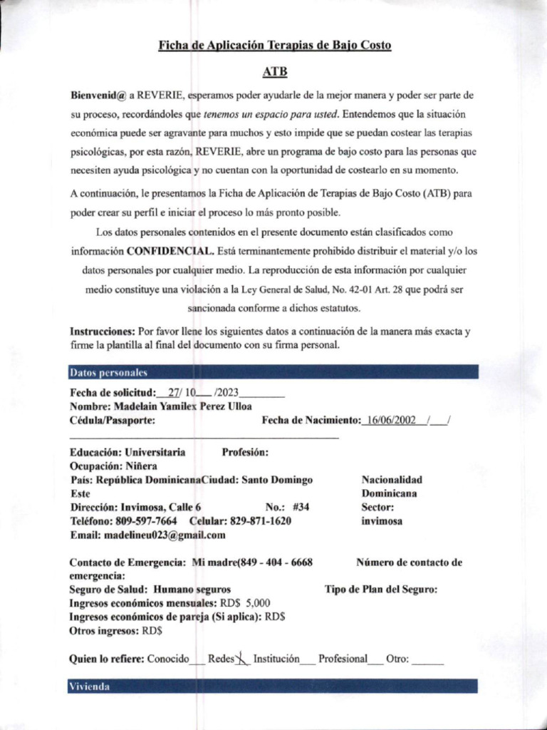 Yami Tarea | PDF | Sicología | Pensamiento