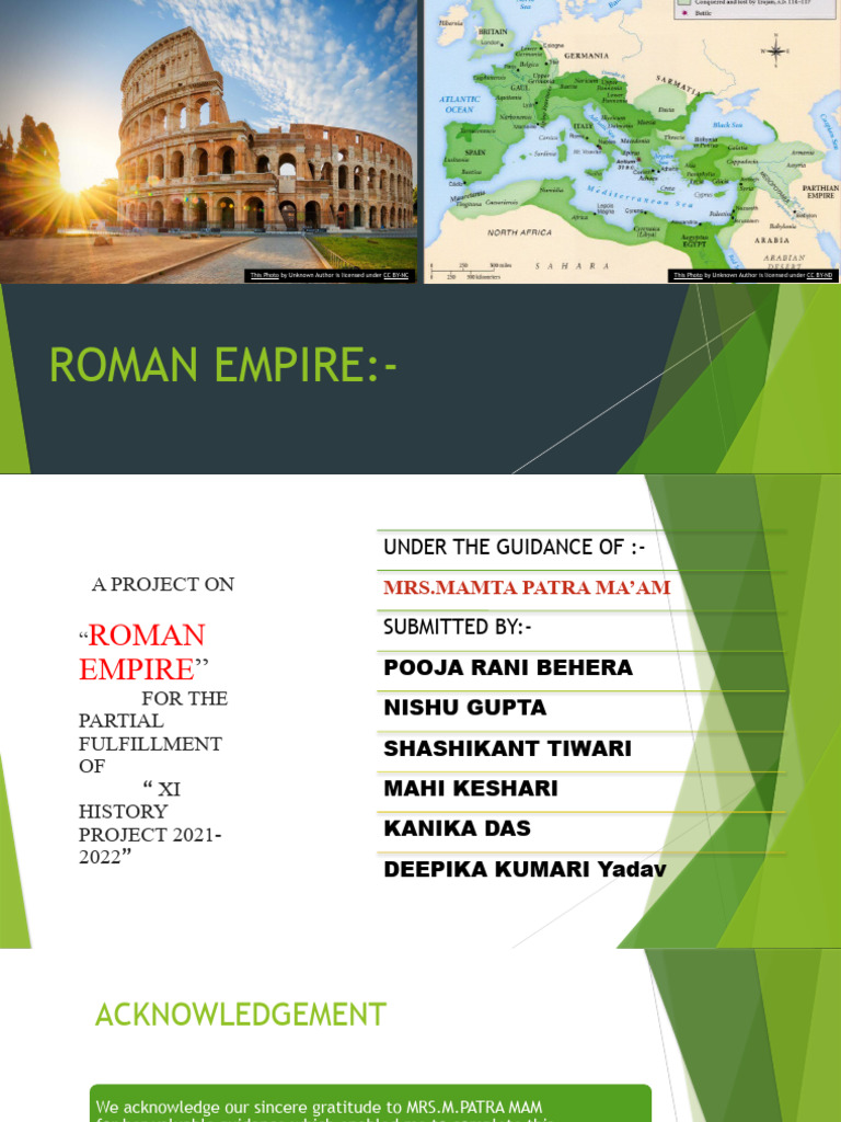 A Project On Roman Empire | PDF | Roman Empire | Ancient Rome